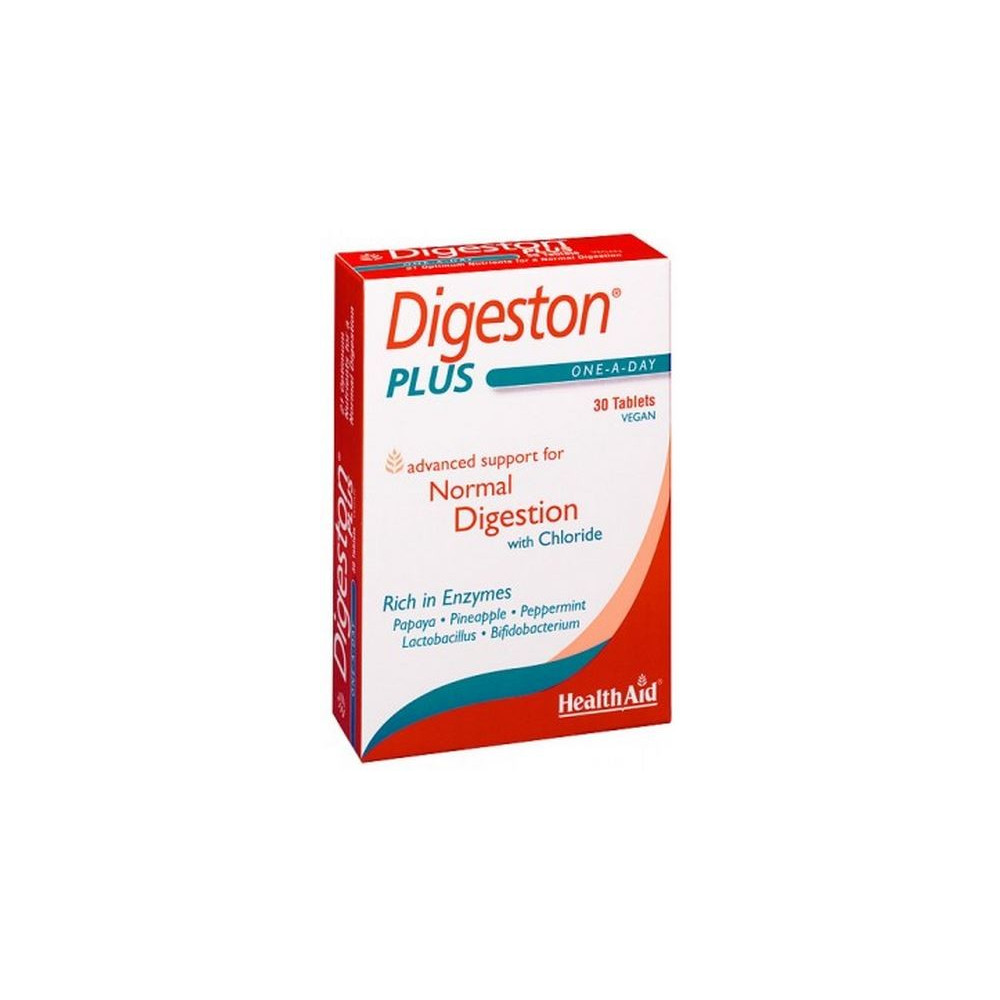 Digeston Plus con probióticos 30 comp. HealthAid
